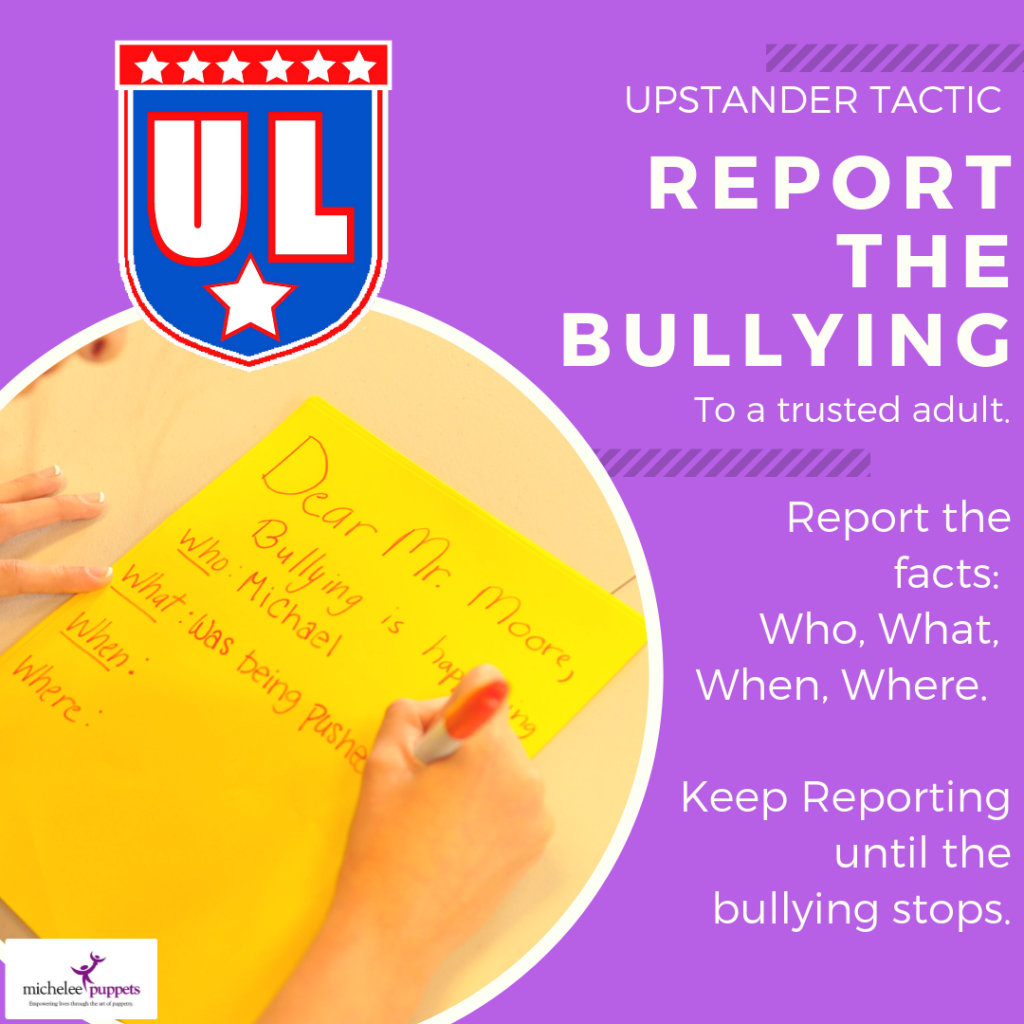 Tips for Talking about Bullying - Michelee Puppets