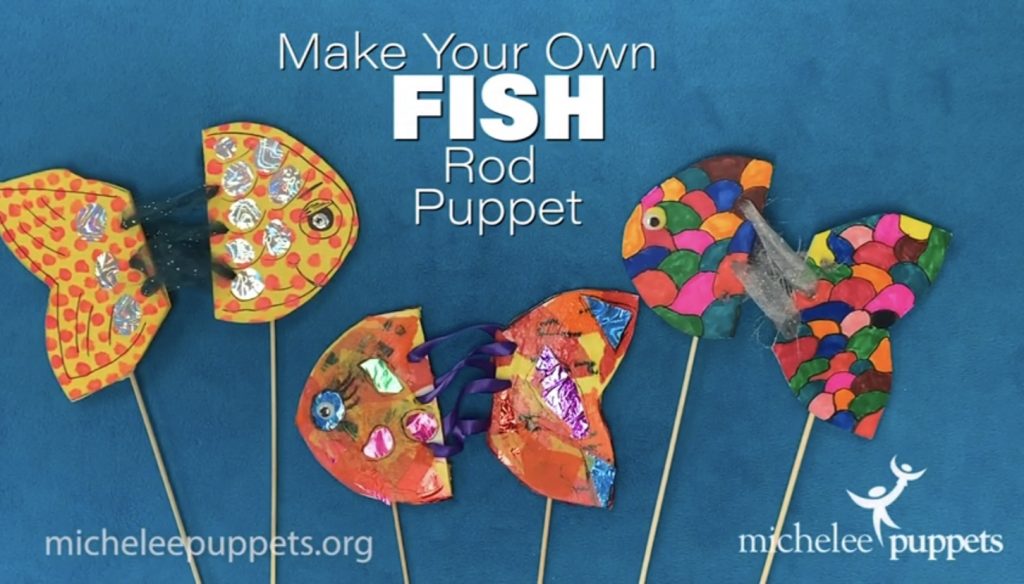 DIY: Make a Fish Rod Puppet - Michelee Puppets