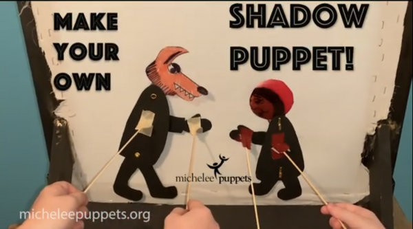 DIY: Make a Colorful Shadow Puppet - Michelee Puppets