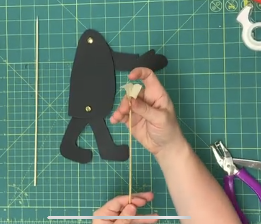 DIY: Make a Colorful Shadow Puppet - Michelee Puppets