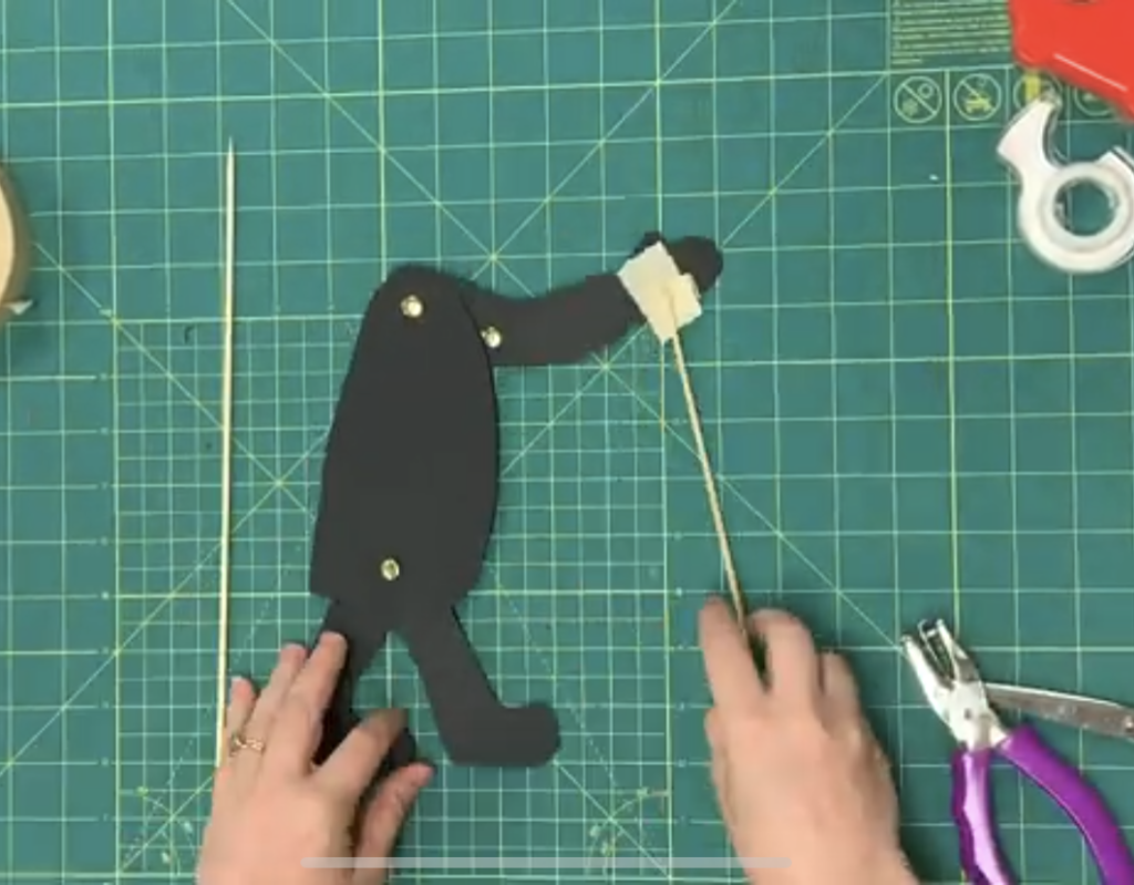 DIY: Make a Colorful Shadow Puppet - Michelee Puppets