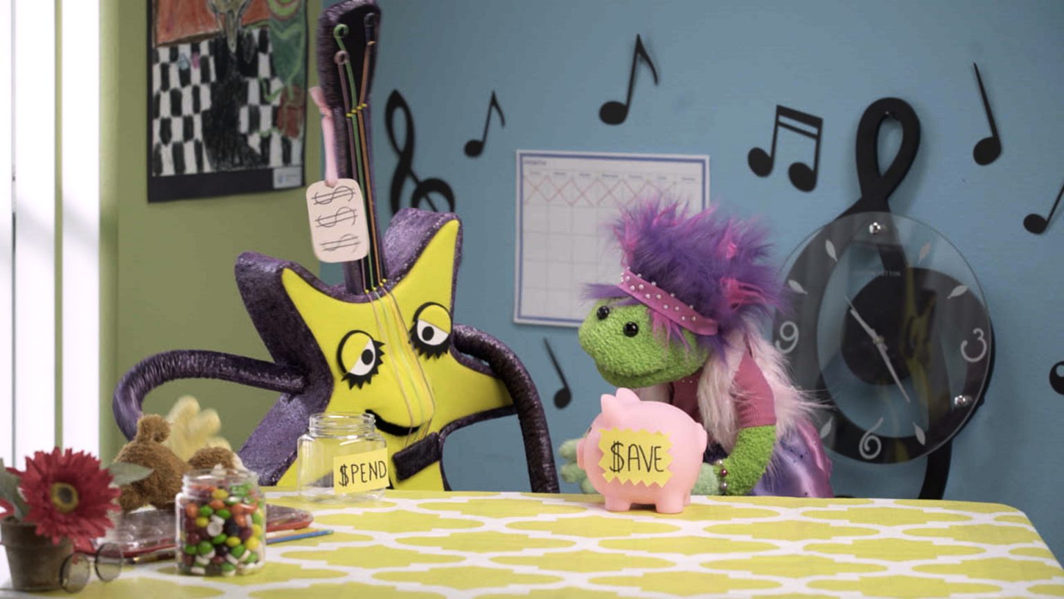 Raising Money-Wise Kids - Michelee Puppets